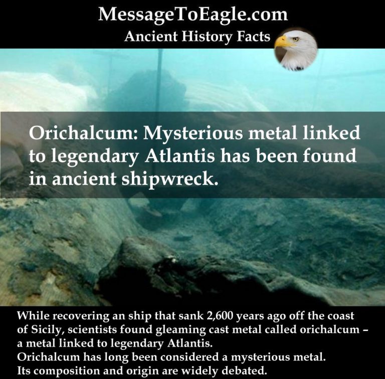 Orichalcum: Mysterious Metal Linked To Legendary Atlantis Discovered In ...