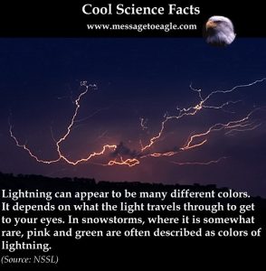 What Causes Lightning To Be Colored? - MessageToEagle.com