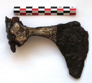 Unique Ceremonial Axe With Marks Of Legendary Viking Chief Rurik ...