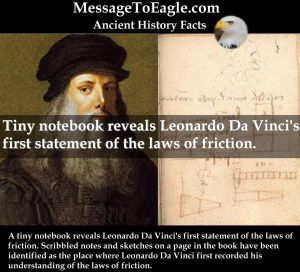 Tiny Notebook Reveals Leonardo Da Vinci's First Statement Of The Laws ...