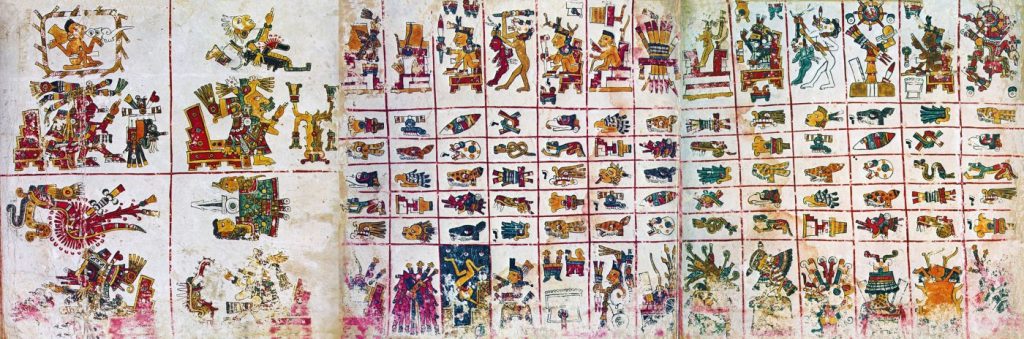 Codex Borgia: Pre-Columbian Mexican Manuscript Of Great Importance ...