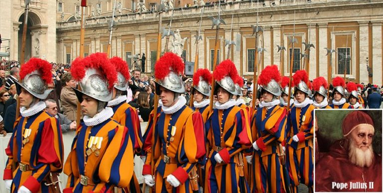 On This Day In History: 150 Highly-Trained Swiss Guards Entered Vatican ...