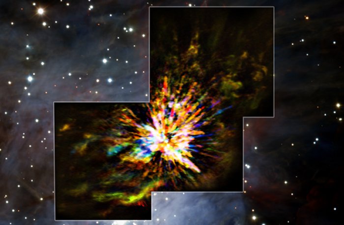 Spectacular Star Collision In The Orion Constellation Captured By World ...