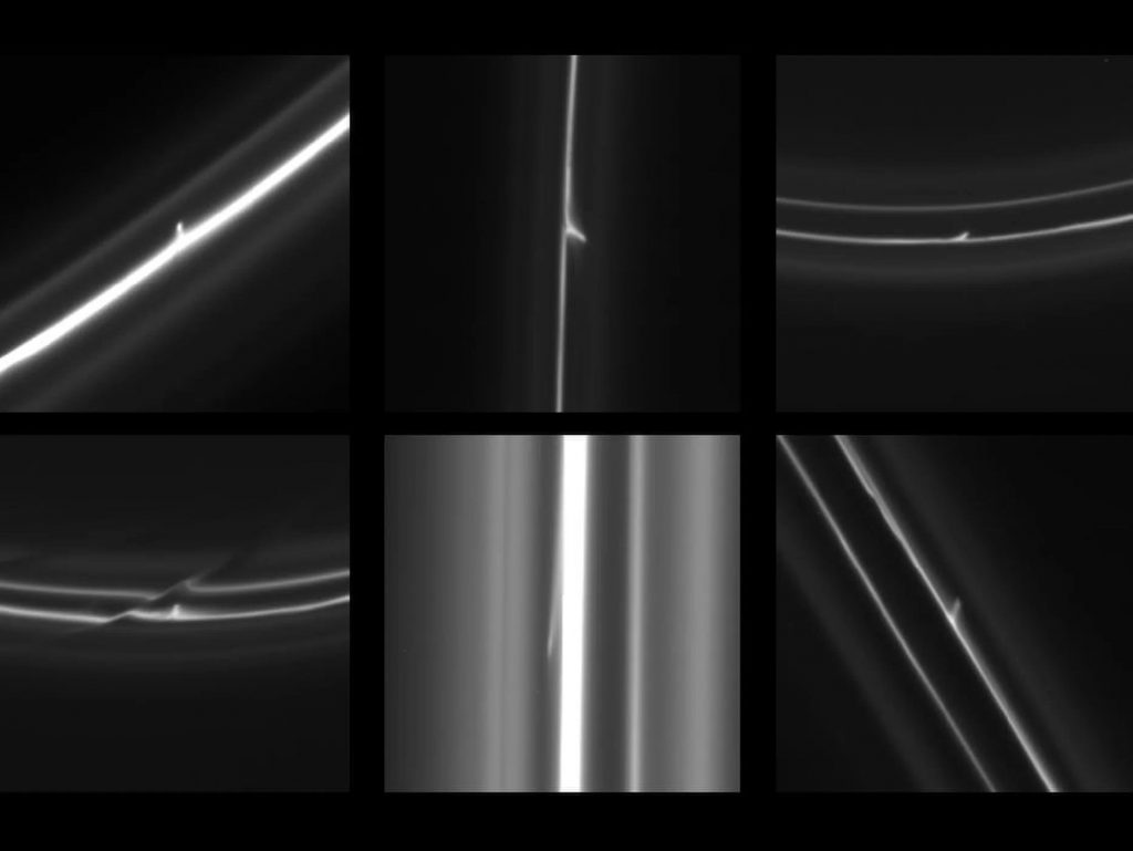Cosmic Mystery - What Huge Object Caused The Hole In One Of Saturn's ...