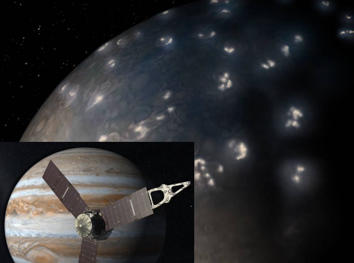 NASA's Juno Solves 39-Year Old Enigma Of Jupiter Lightning ...