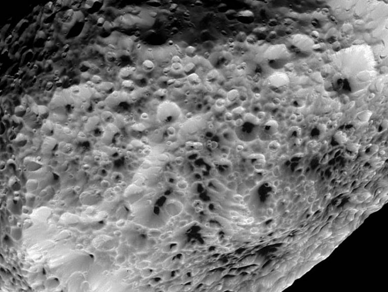 Hyperion 'Cosmic Hamburger': Strange Moon Of Saturn With Even Stranger ...